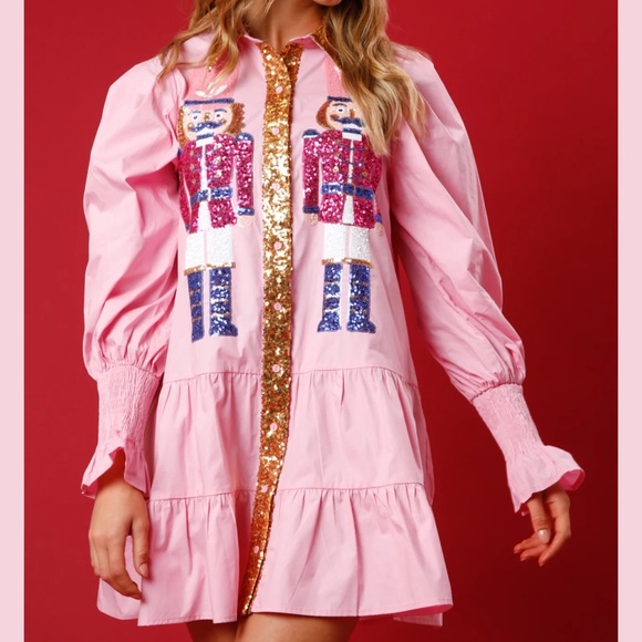 Fantastic Fawn | Dresses | Sequin Nutcracker Dress Size Small Worn Once ...